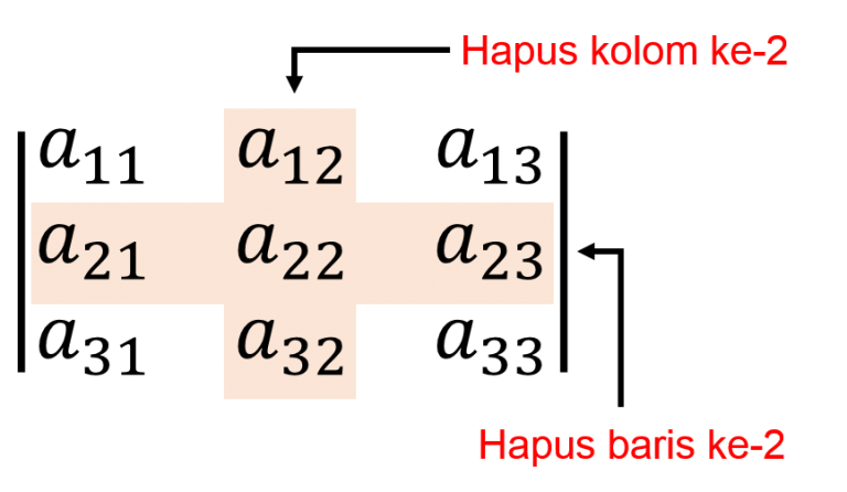 Materi, Soal, dan Pembahasan - Determinan Matriks — Mathcyber1997