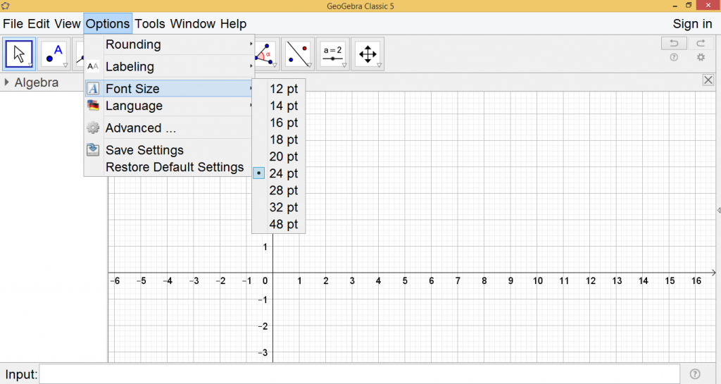 Fitur Dynamic Coordinate pada Aplikasi Geogebra — Mathcyber1997